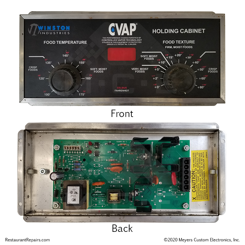 Repair - Winston CVAP Holding Cabinet Control – MCE Restaurant ...